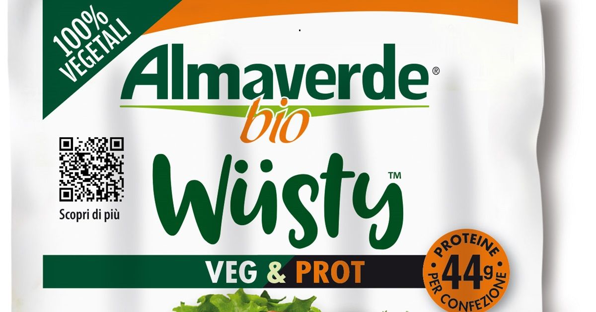 Almaverde Bio: Wüsty arrives, the vegetable sausage with 44 grams of ...