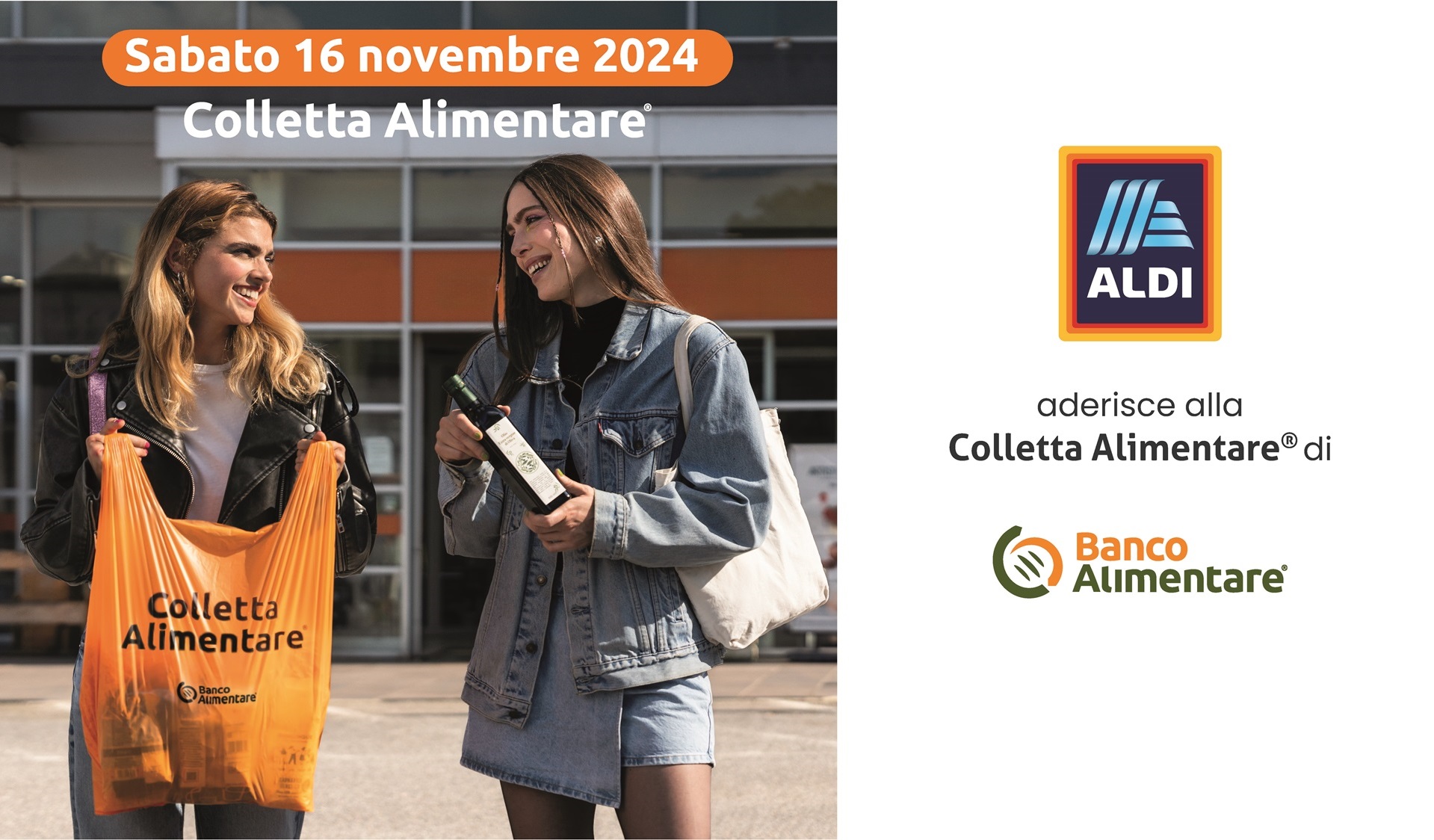 Aldi Italia renueva su apoyo a la Recogida de Alimentos - CIBUS LINK