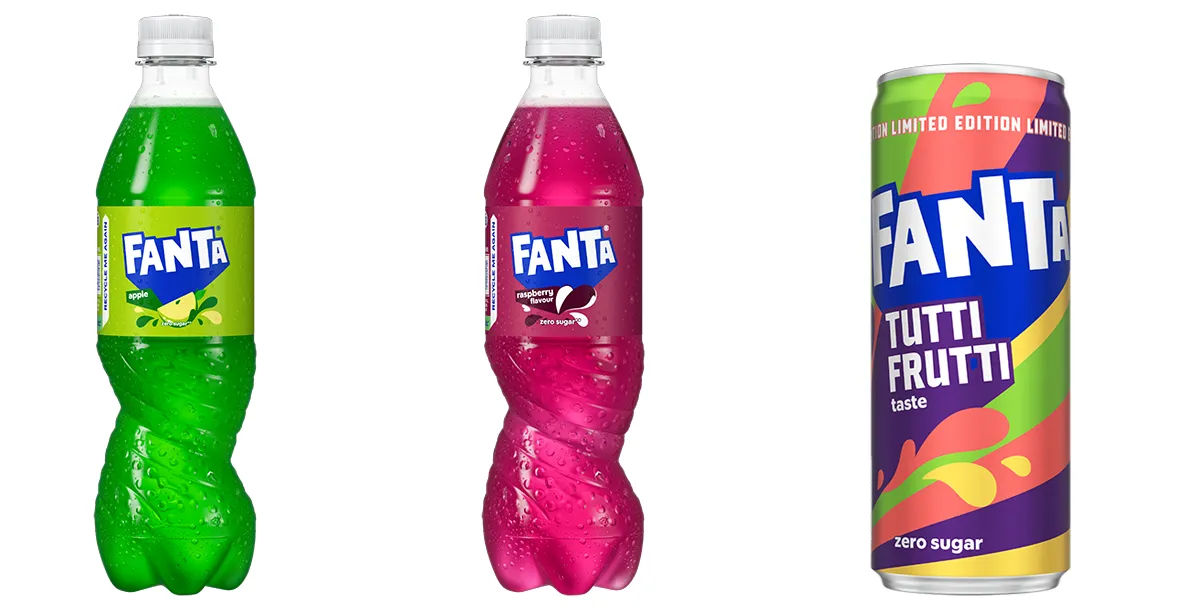 Three new Fanta Zero Sugar flavors - CIBUS LINK