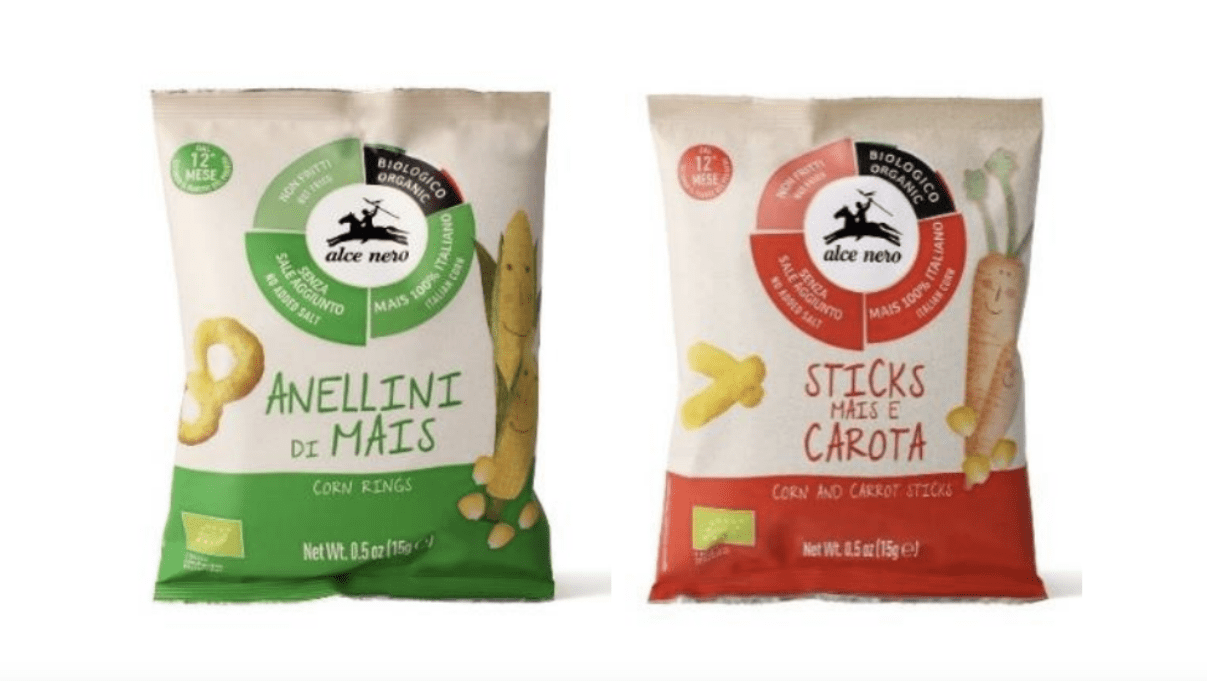 New Alce Nero organic snacks - CIBUS LINK