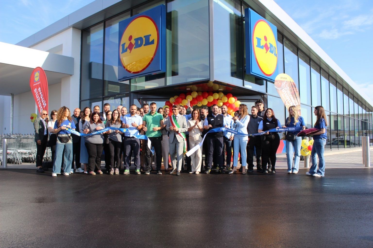 Lidl has opened its thirty-ninth Campania store in Brusciano - CIBUS LINK